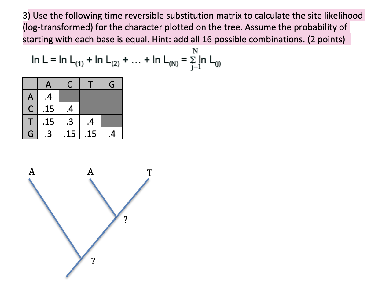 Solved 3) Use the following time reversible substitution | Chegg.com