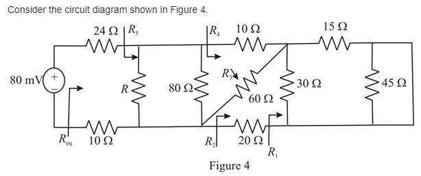 Solved Consider the circuit diagram shown in Figure 4. 24 Ω | Chegg.com
