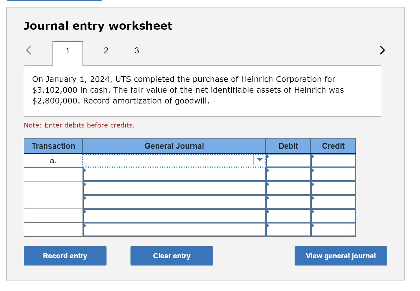 Solved Problem 7-6A (Algo) Record amortization and prepare | Chegg.com