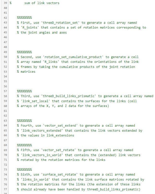 Solved Use the build and place link functions you created | Chegg.com