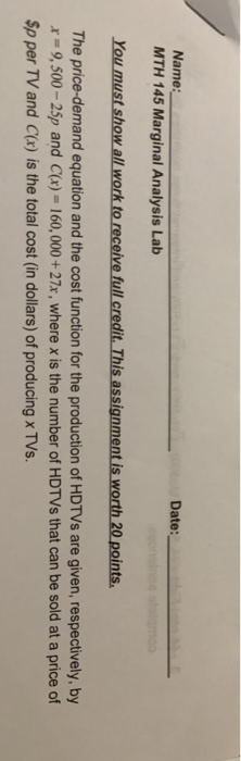 Solved 6. (2 pts) Find R(3,000) and R(3,000) and interpret | Chegg.com