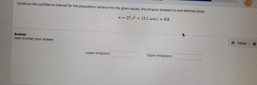 Solved Construct the confidence interval for the population | Chegg.com