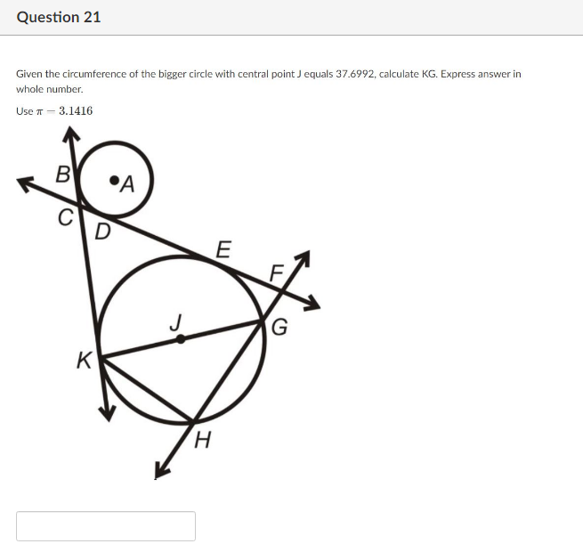 Solved Question 26 2.5 pts Given HF = 15, EF = 2, and DE = | Chegg.com