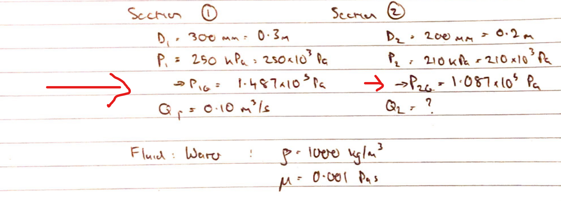 Solved Need help understanding the Pressure conversions and | Chegg.com