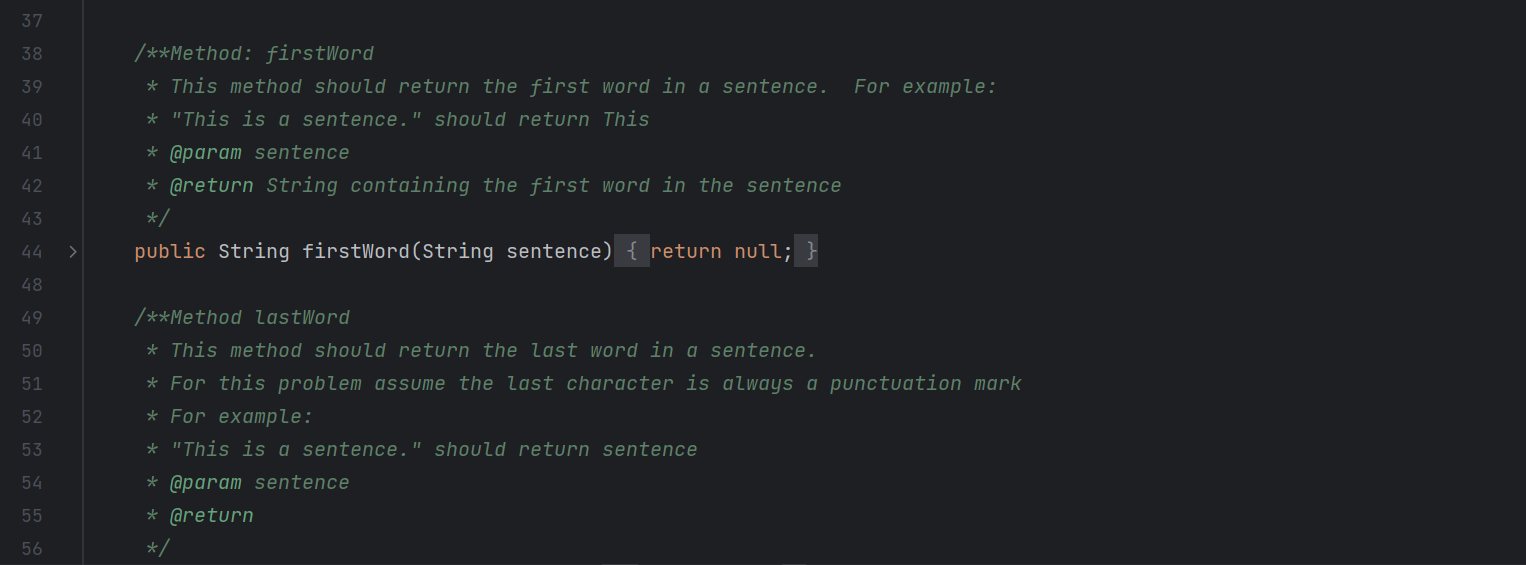 Solved Program Two - Method TesterPlease complete the | Chegg.com