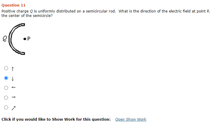 Solved Question 11 Positive charge Q is uniformly | Chegg.com