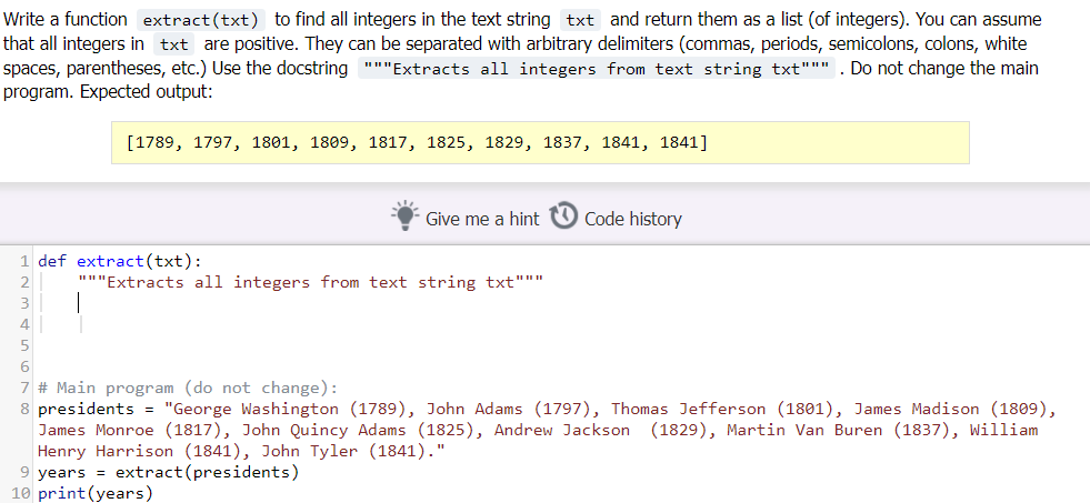 Solved Python coding: Hint is as follows. First write the | Chegg.com