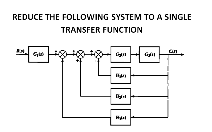 Solved REDUCE THE FOLLOWING SYSTEM TO A SINGLE TRANSFER | Chegg.com