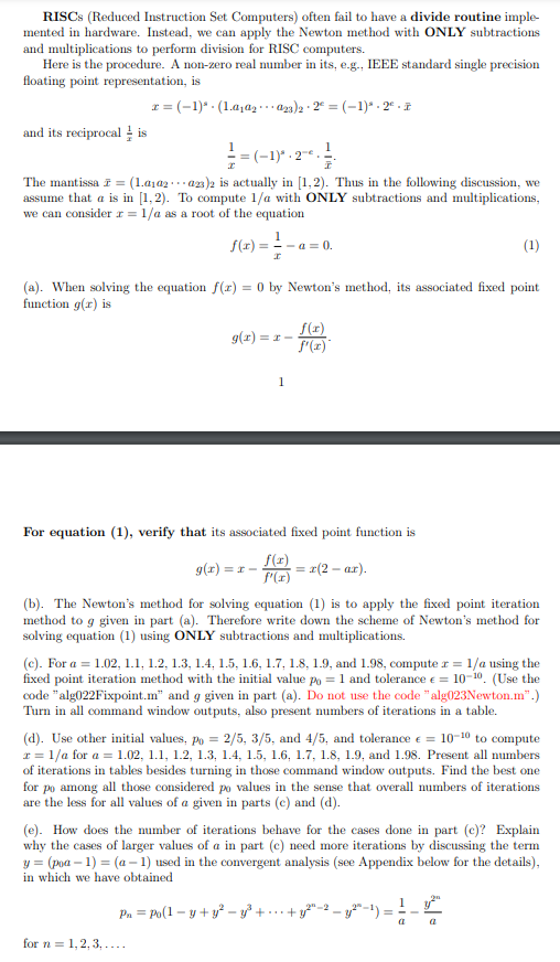 Solved RISC (Reduced Instruction Set Computers) often fail | Chegg.com