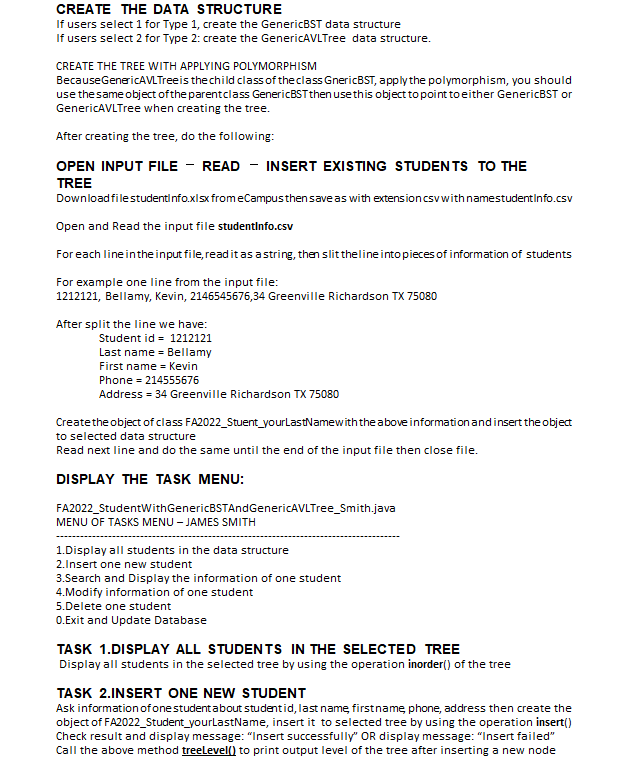 Solved TITLE: Read input file, Write to file - Data | Chegg.com