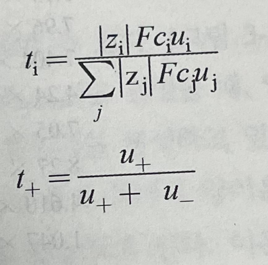 Solved Find the t+ value in an aqueous solution of CaCl2 | Chegg.com