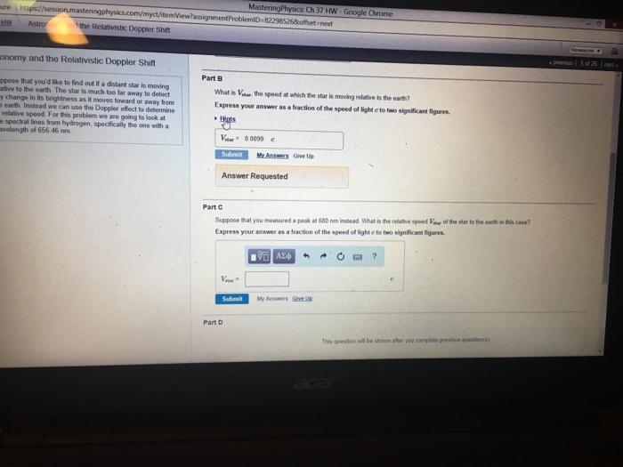 Solved Hi, Please help me explain part B and solve Part C. | Chegg.com