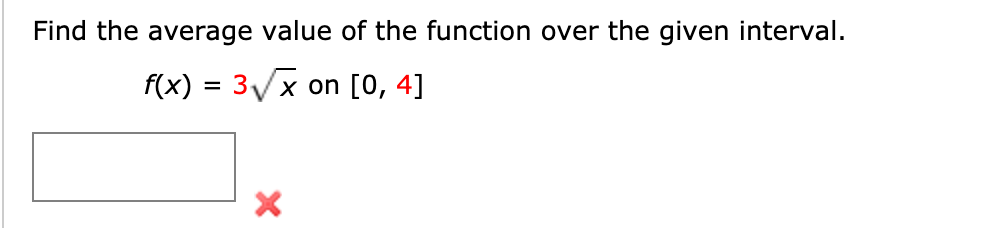 How To Find Average Value Over An Interval Average Value Of Function 