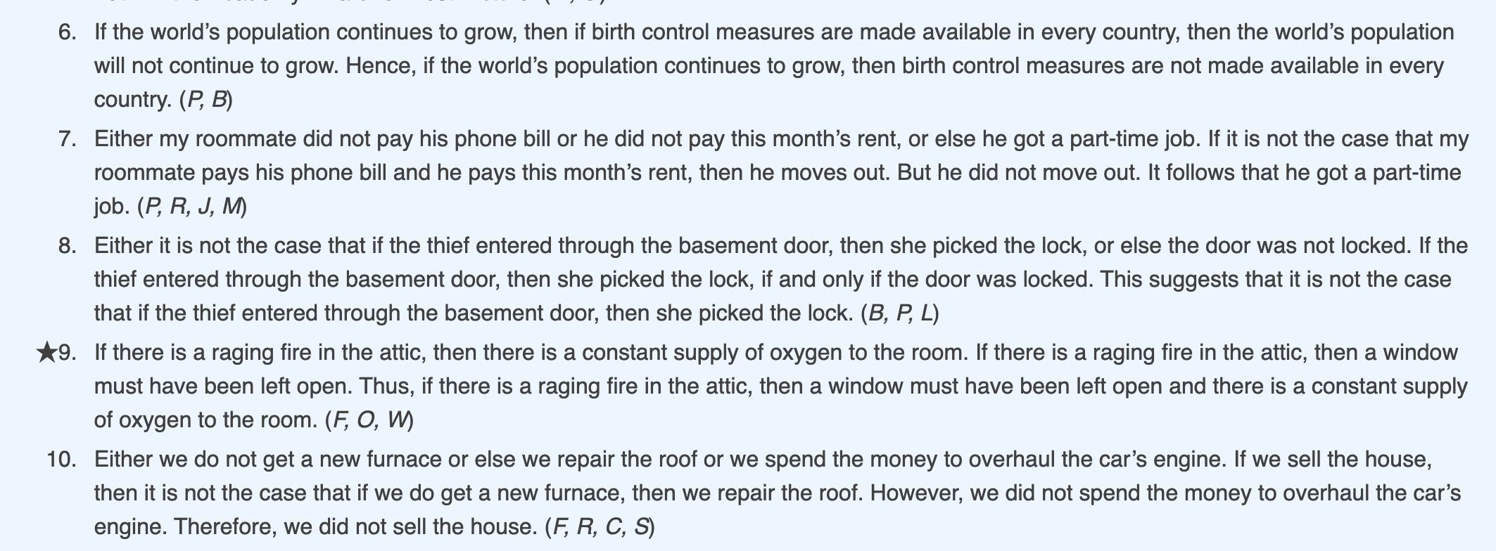 Solved V. First, translate the following arguments into | Chegg.com