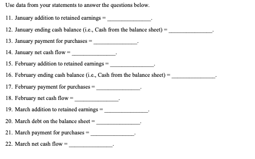 Part II: Open Ended Problems USE THE FOLLOWING | Chegg.com
