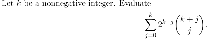 Solved Let k be a nonnegative integer. Evaluate k Σ26-3 k + | Chegg.com