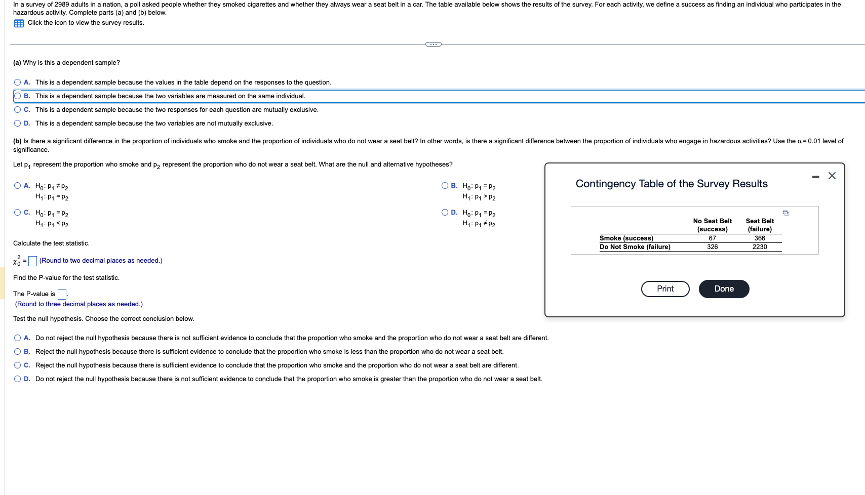 Solved A Why Is This A Dependent Sample 4 This Is A 2502