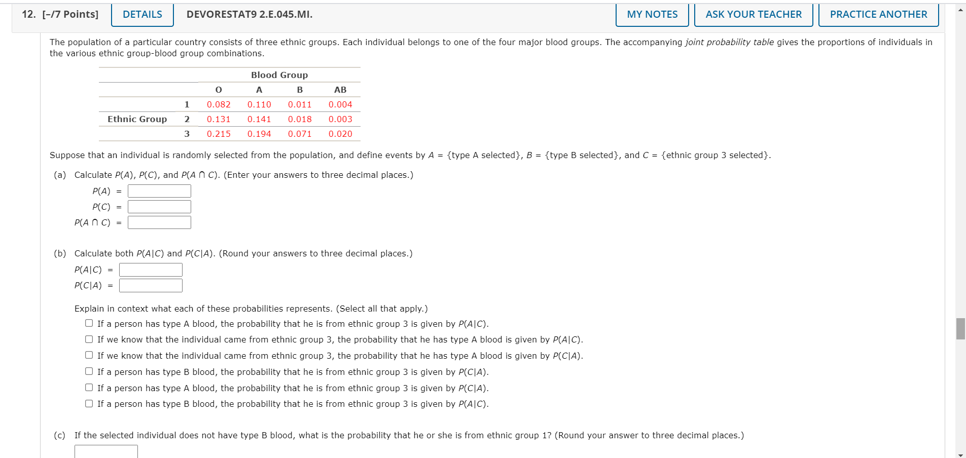 Solved 12 [ 17 Points] Details Devorestat9 2 E 045 Mi My
