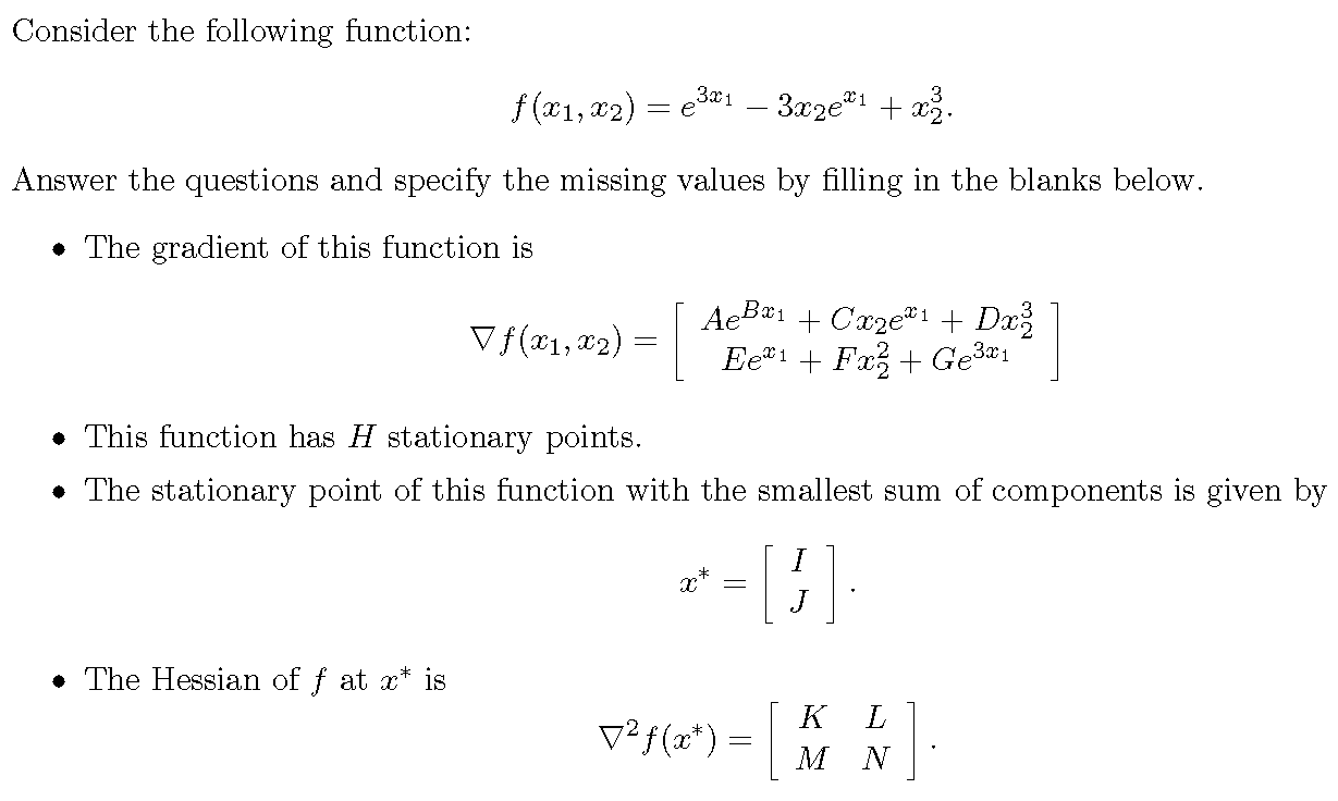 s this function convex? Is this function concave? A= | Chegg.com
