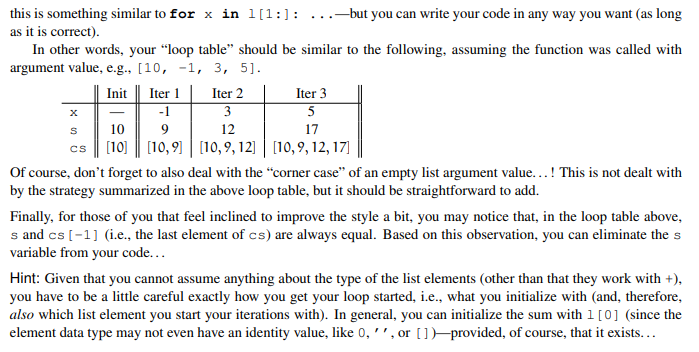Solved Problem 1a - altsum in sums.py: Alternating sum [10 | Chegg.com