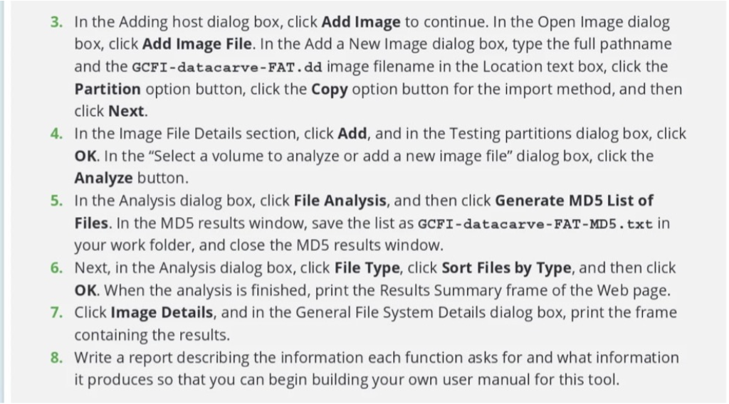 Solved Hands-On Project 7-2 The purpose of this project is | Chegg.com