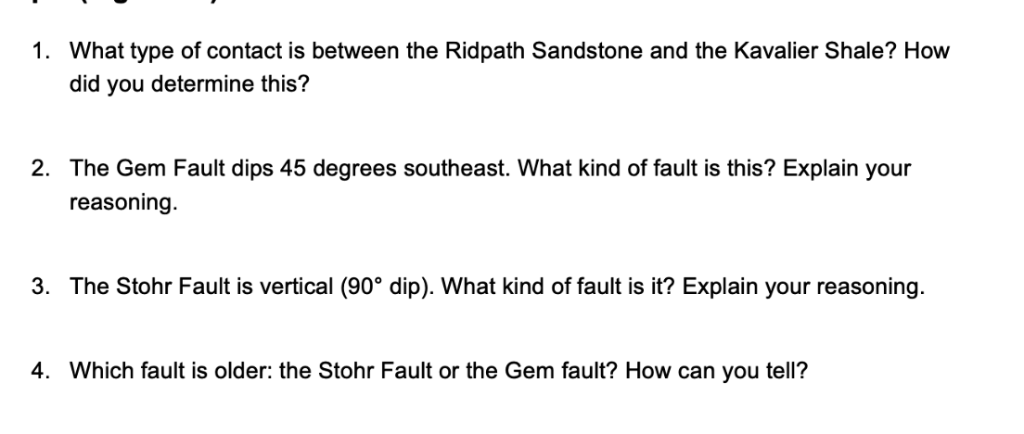 Solved 2 Geologic Maps (Figures 11 and 12) EXERCISE 1: | Chegg.com
