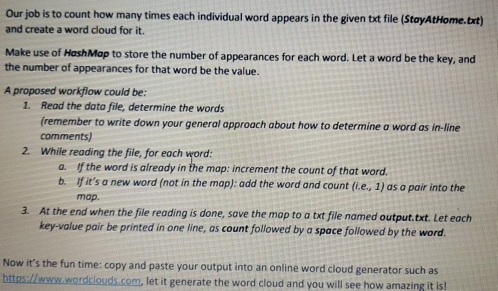 Solved Our job is to count how many times each individual | Chegg.com