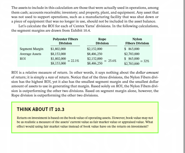 Solved A E EXHIBIT 10.4 Segment margin income statement for | Chegg.com