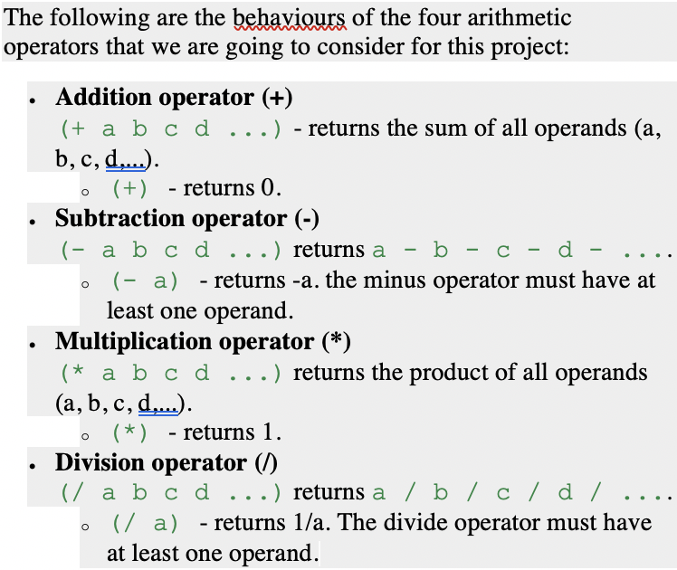 Solved The following are the behaviours of the four | Chegg.com