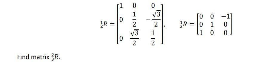 Solved Suppose that three coordinate frames{1}, {2}, and {3} | Chegg.com