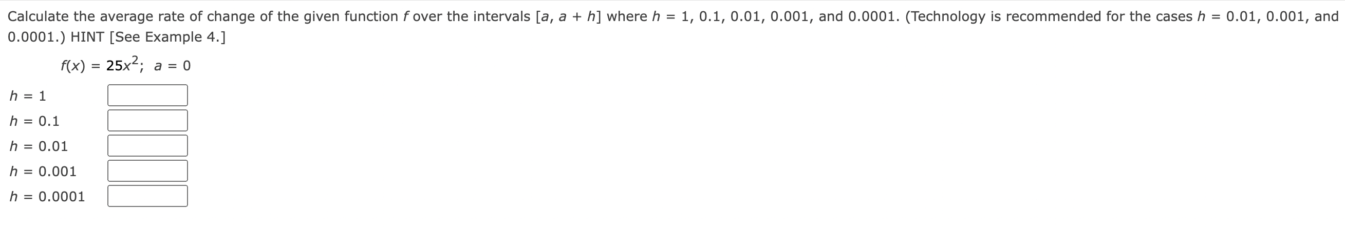 Solved 0.0001.) HINT [See Example 4.] | Chegg.com