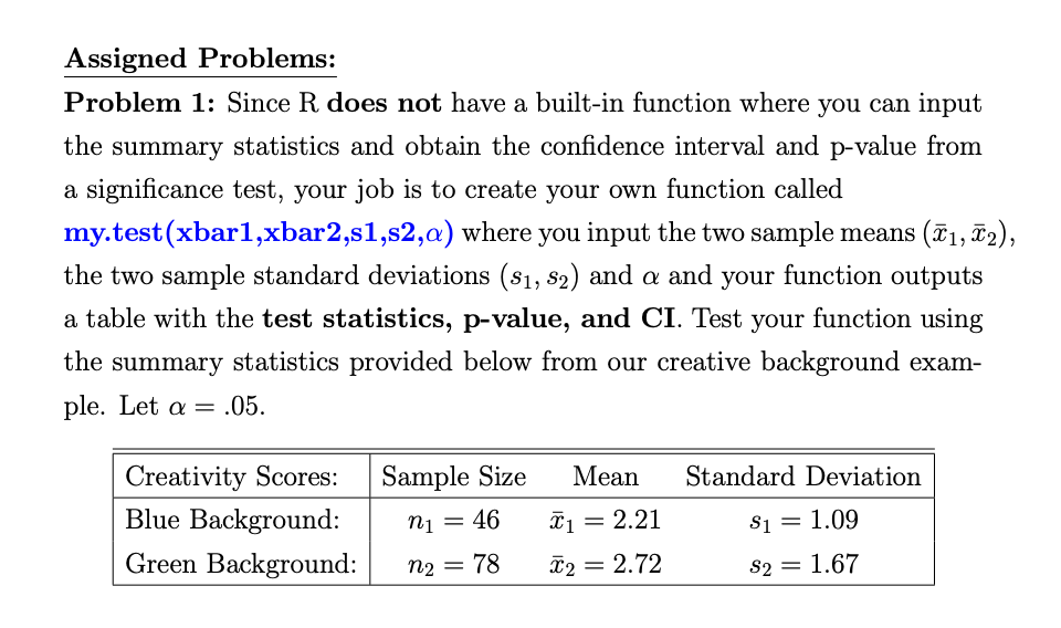 Solved This is in R code. Above is code we did in class and | Chegg.com