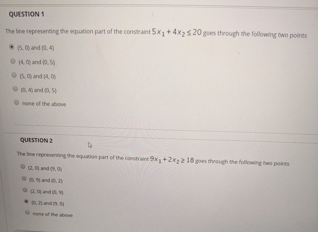 Solved Use the following scenario and data for questions 1 | Chegg.com