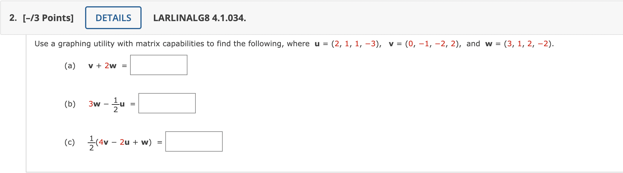 Solved Use a graphing utility with matrix capabilities to | Chegg.com