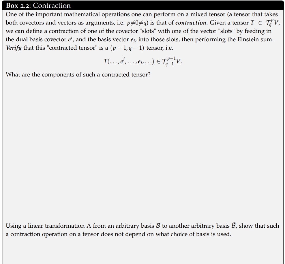 Solved One of the important mathematical operations one can | Chegg.com