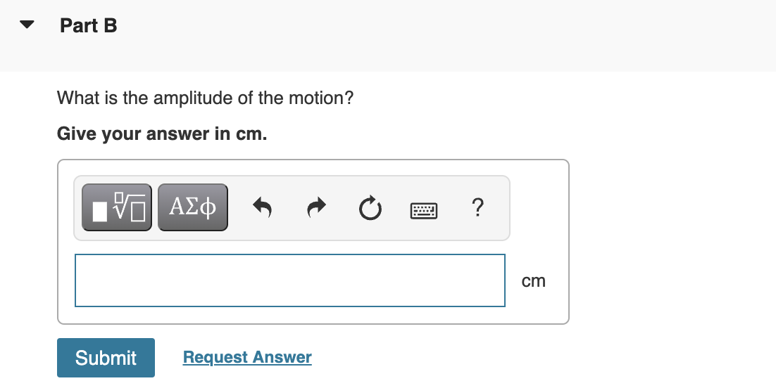 Solved Assume that the simple harmonic motion of the glider | Chegg.com