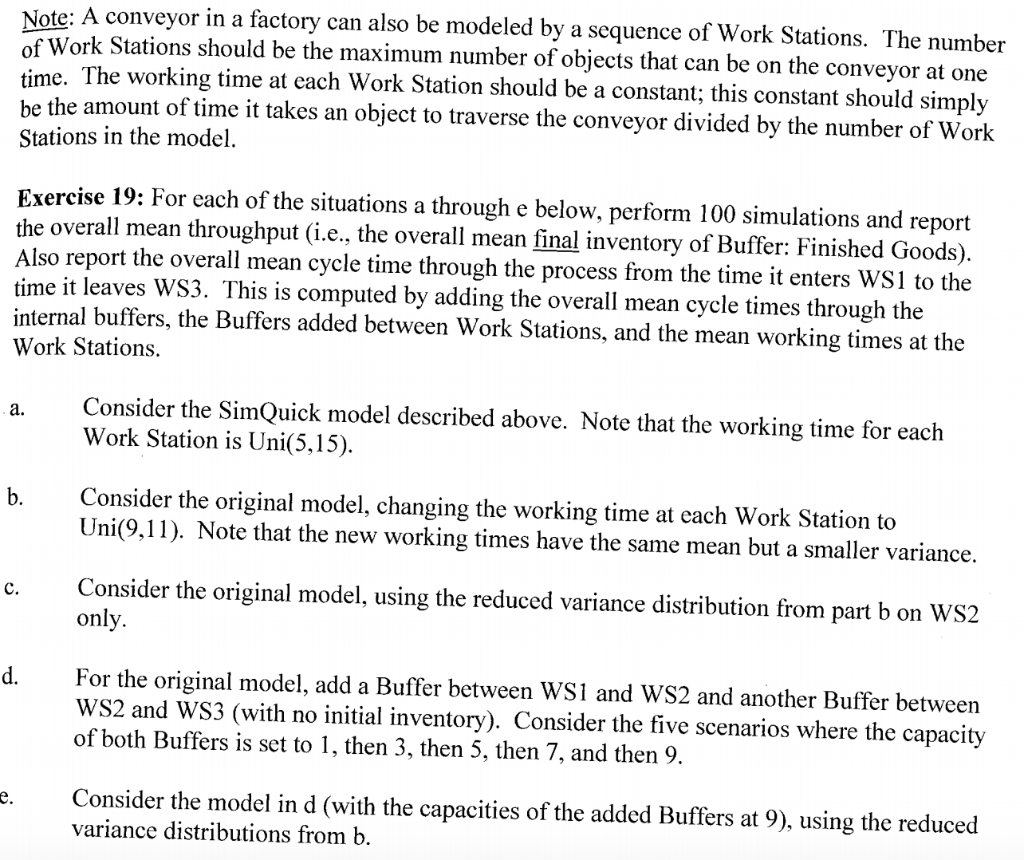 Process Flow Map for a Linear Flow Process Buffer Raw | Chegg.com