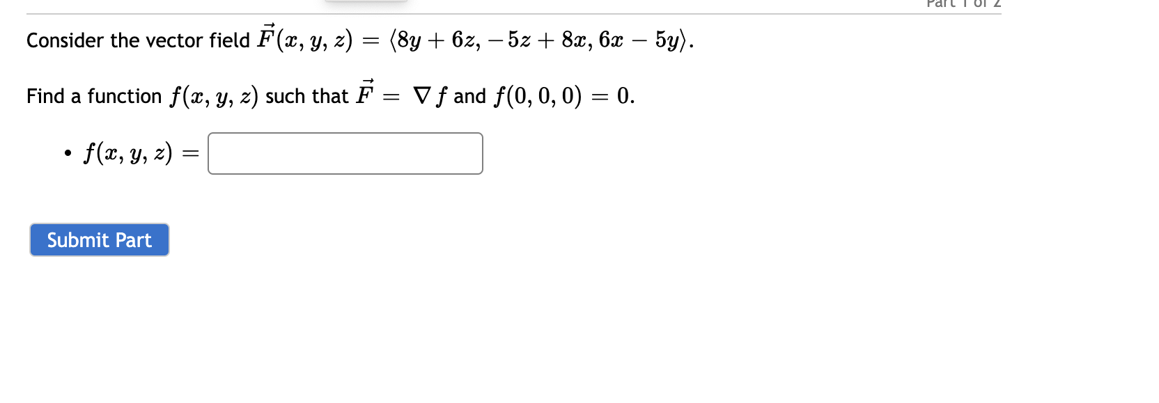 Solved F X Y Find A Function F X Y Such That