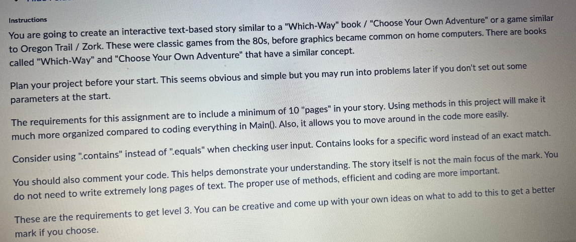 Solved Instructions You are going to create an interactive | Chegg.com