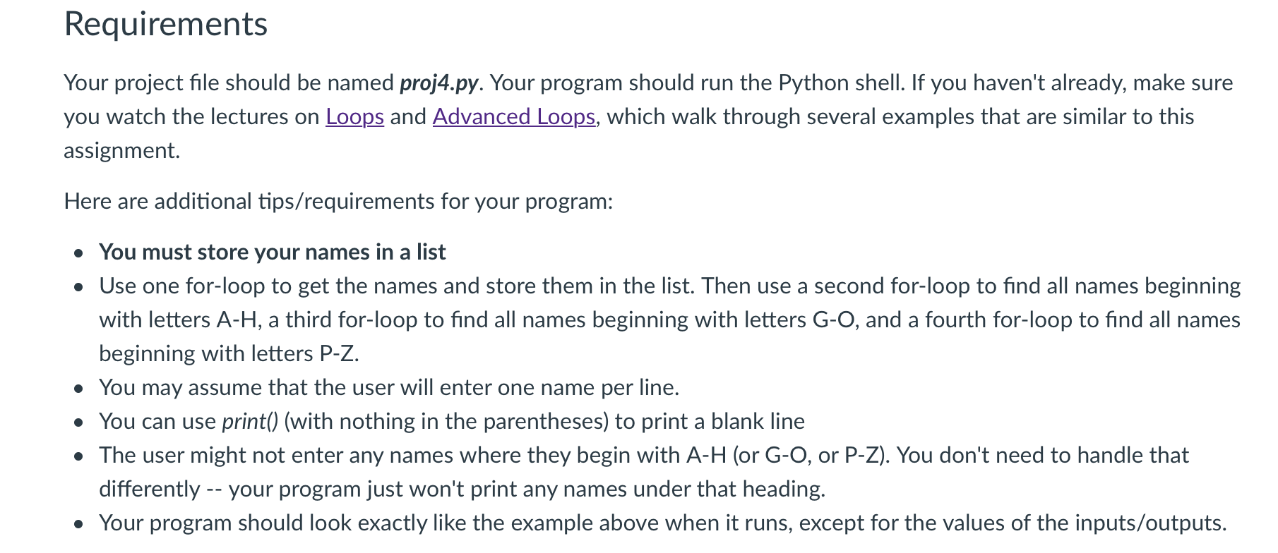 Solved In this assignment, you will write a Python program | Chegg.com