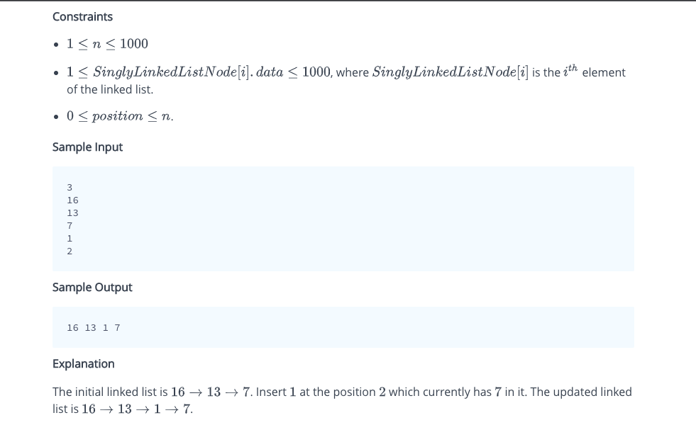 Solved Given the pointer to the head node of a linked list | Chegg.com