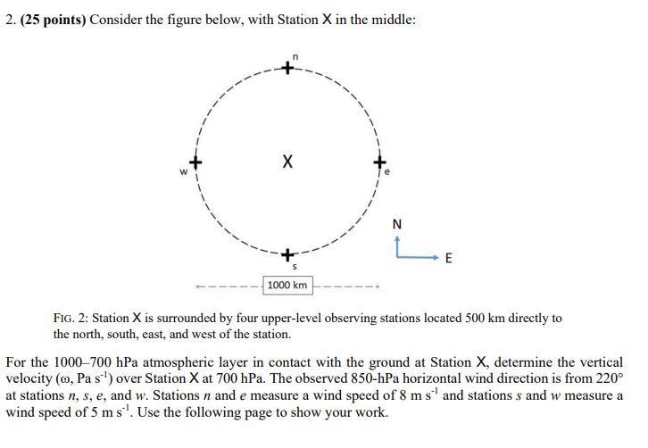 Solved 2. (25 points) Consider the figure below, with | Chegg.com