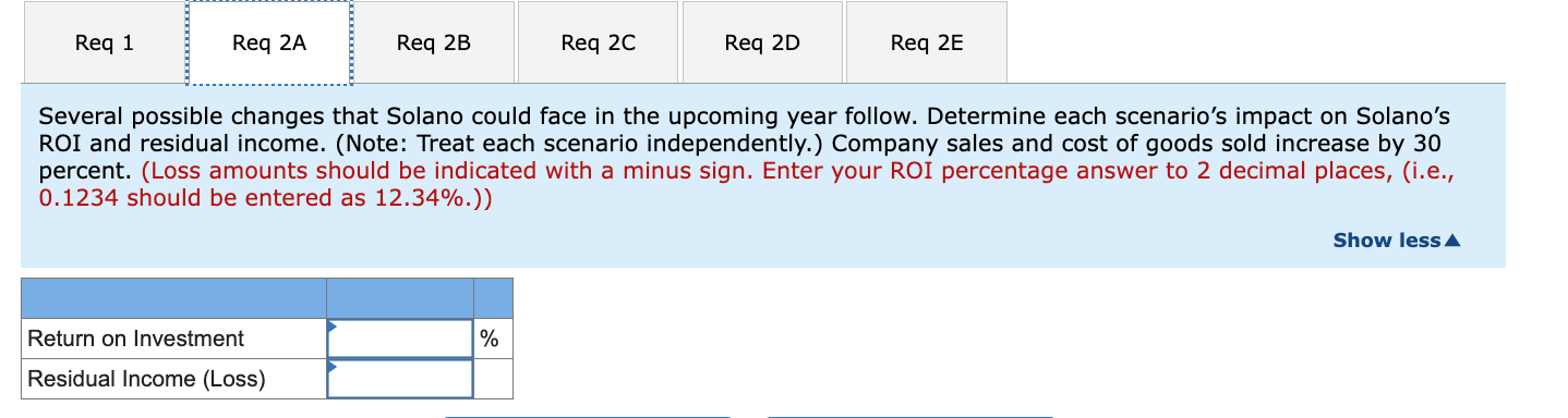 Solved E10-6 (Algo) Calculating Return on Investment, | Chegg.com