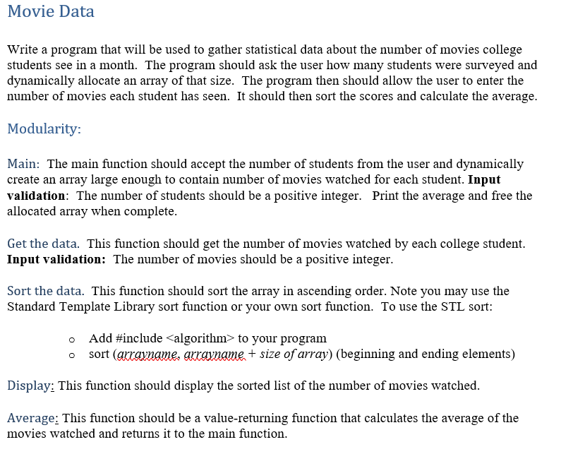 Solved Write a program that will be used to gather | Chegg.com