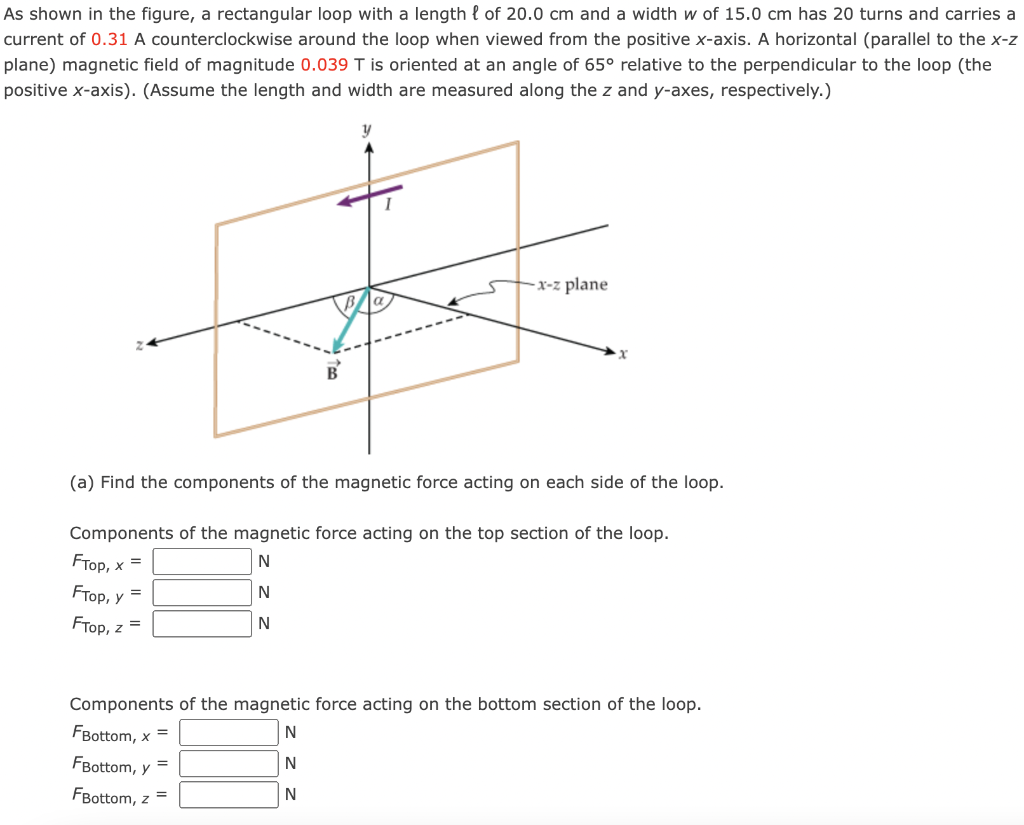 Solved As shown in the figure, a rectangular loop with a | Chegg.com