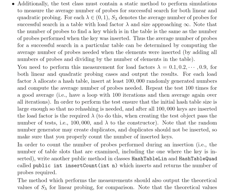 Solved DESCRIPTION: In this lab you will implement a hash | Chegg.com