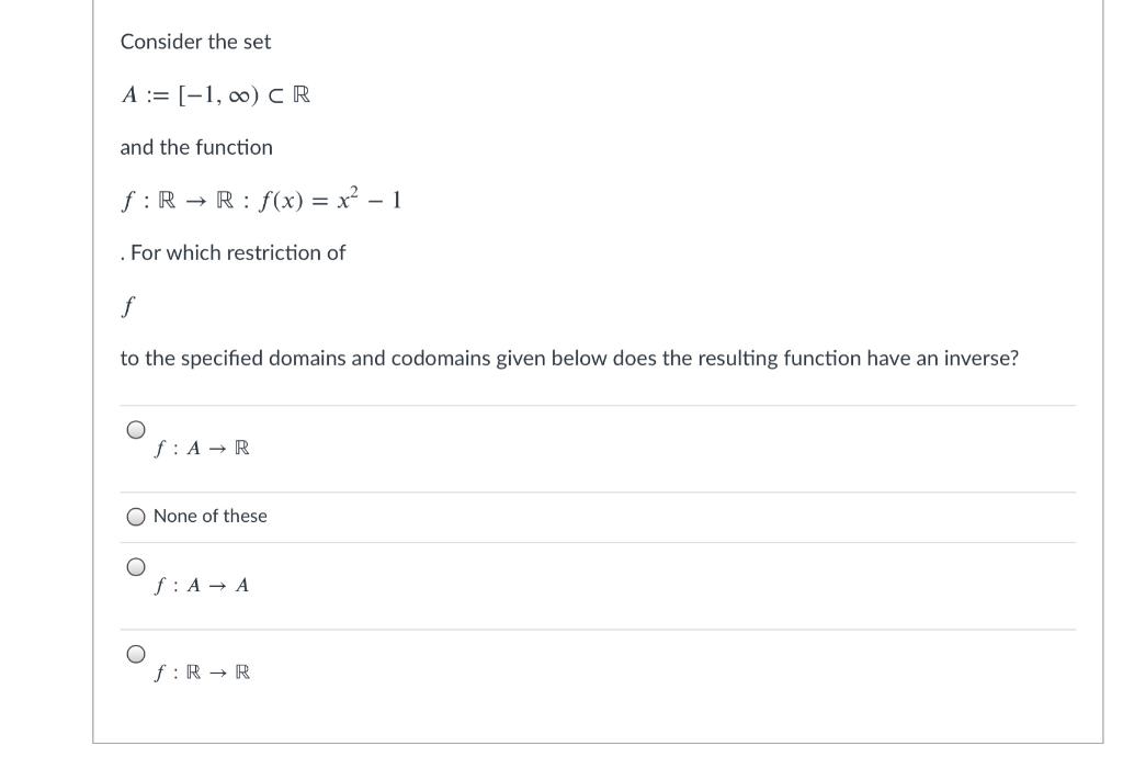 Solved Consider the function f:R → R with f(x) = -8x3 By | Chegg.com