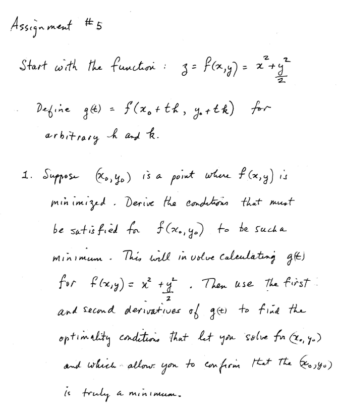 Solved Assignment \#5 Start with the function: | Chegg.com