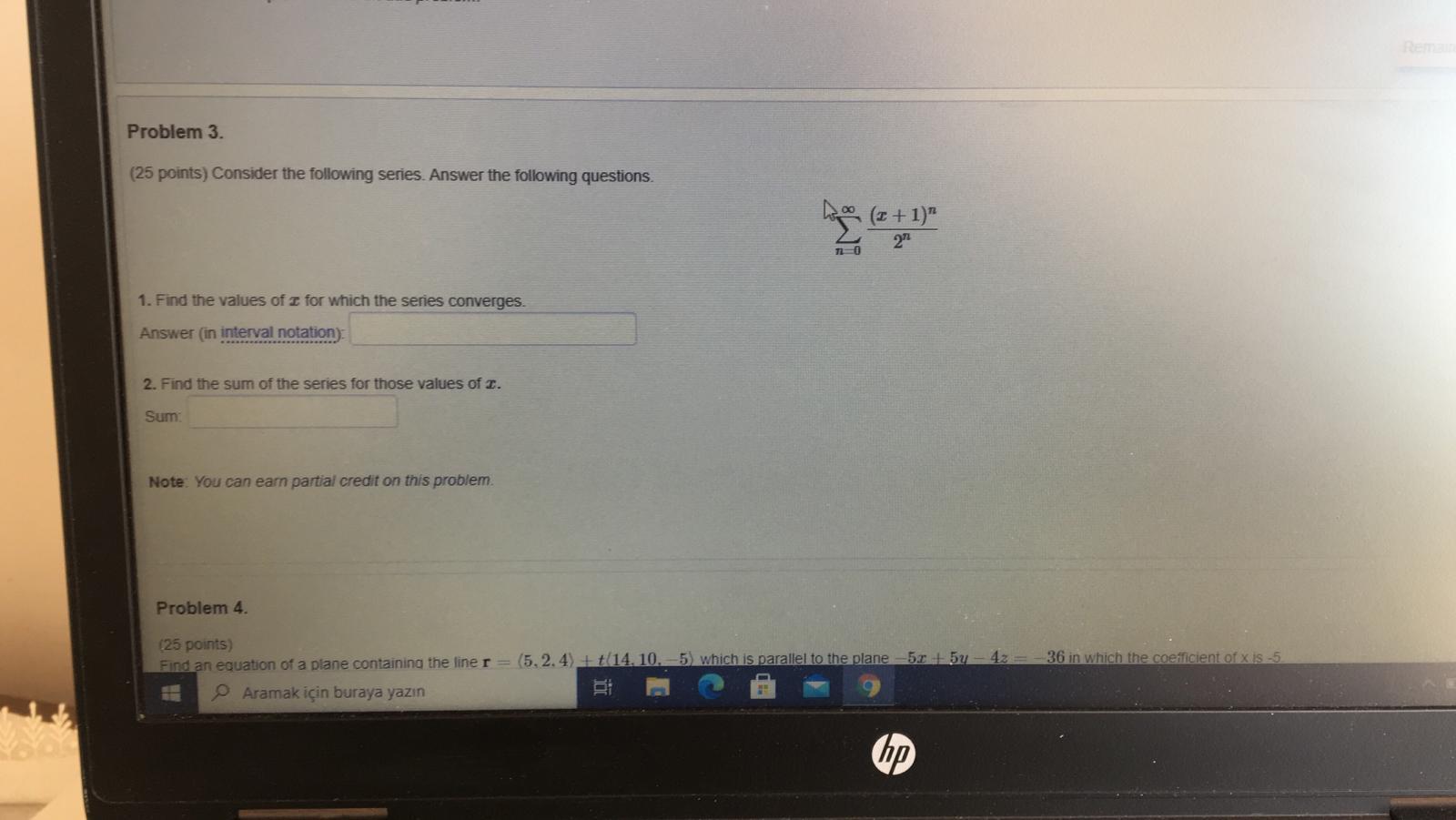 Solved Problem 3. (25 points) Consider the following series. | Chegg.com