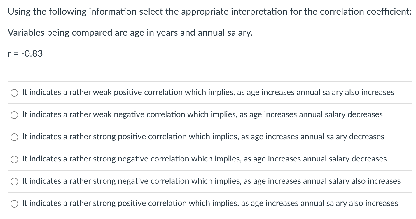 Solved Using the following information select the | Chegg.com